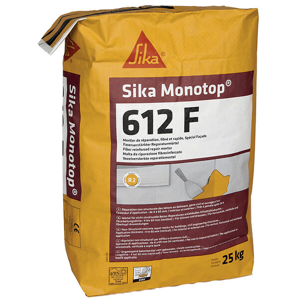 Mortier à prise rapide Sika MonoTop® 612F | Legallais