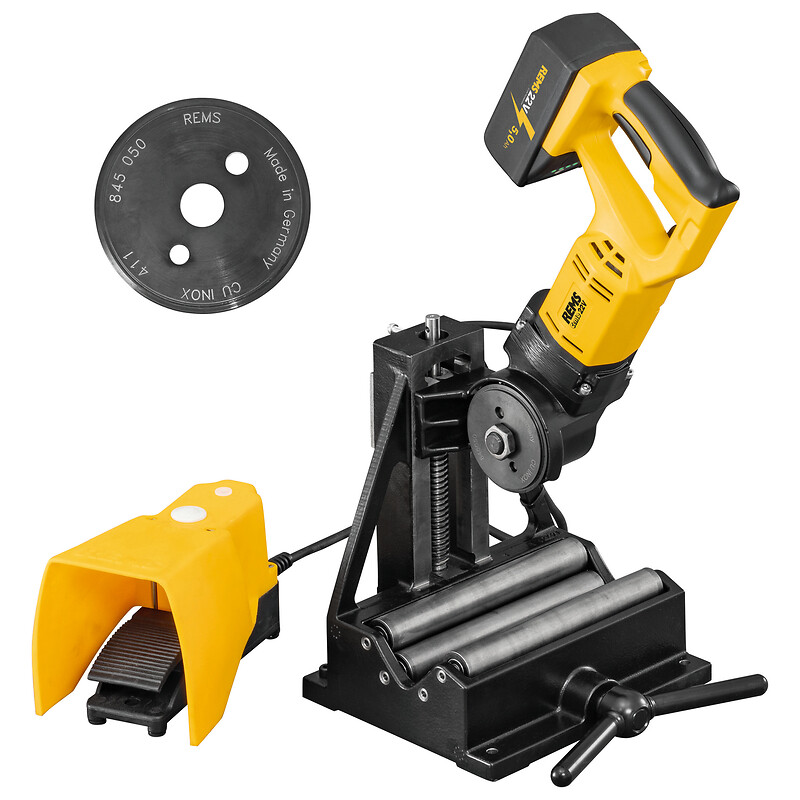 Machine compacte à couper les tubes Ø 8-115 sans fil REMS Cento 22V ...